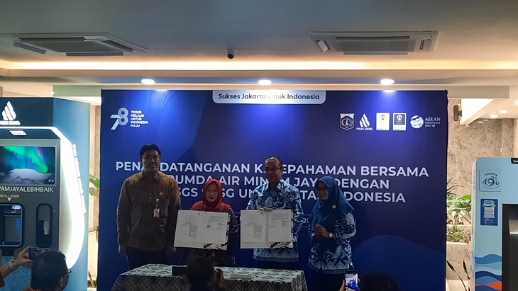 PAM Jaya Gandeng Akademisi UI Tingkatkan Pelayanan Air Bersih - MerahPutih PAM Jaya Gandeng Akademisi UI Tingkatkan Pelayanan Air Bersih - MerahPutih