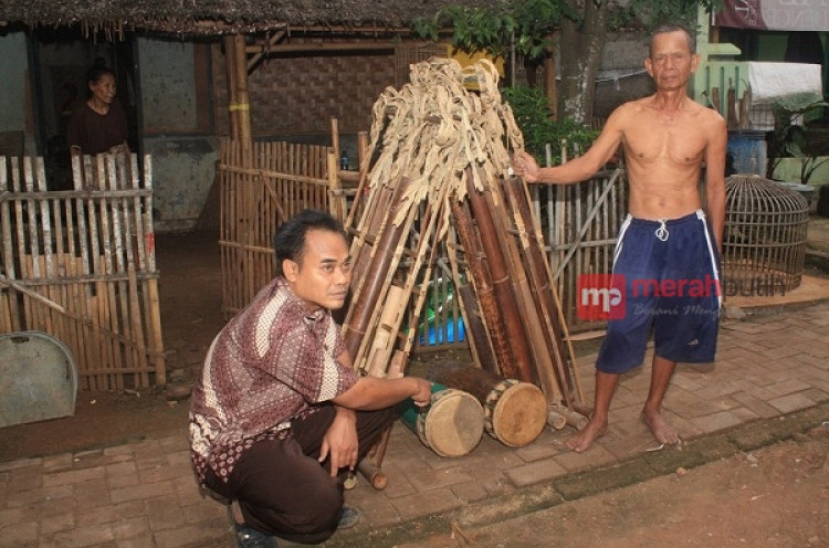Begini Doa Selusuh dan Irama Khas Angklung Gubrak dalam Ritual Tujuh ...