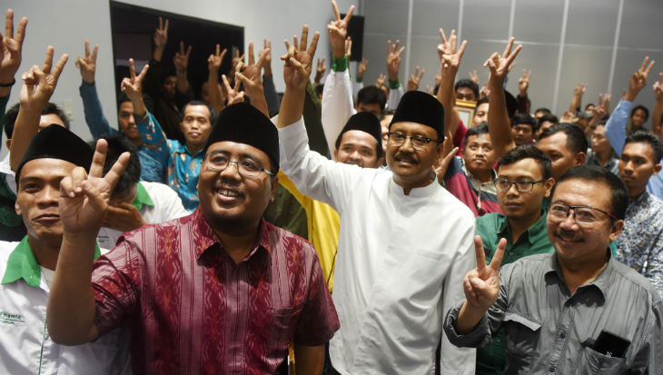 Alumni PMII Jatim Dukung Gus Ipul-Puti - MerahPutih Alumni PMII Jatim Dukung Gus Ipul-Puti - MerahPutih
