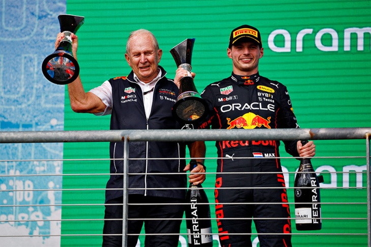 Max Verstappen Menangi F1 GP Amerika, Red Bull Racing Raih Juara Dunia Konstruktor 2022 - MerahPutih