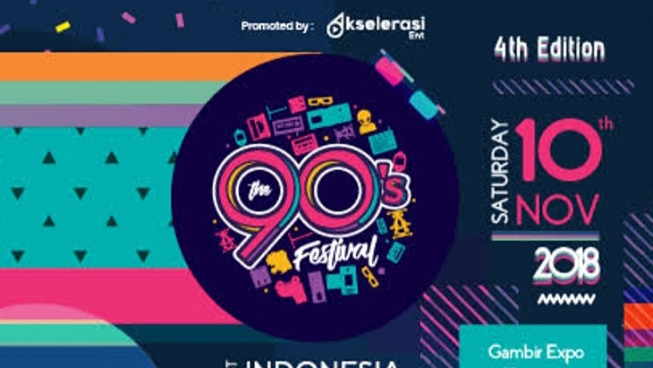 Ajang Nostalgia The 90’s Festival - MerahPutih