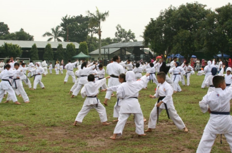 Karate Inkai Jakarta Selatan Buat Latihan Gabungan - MerahPutih