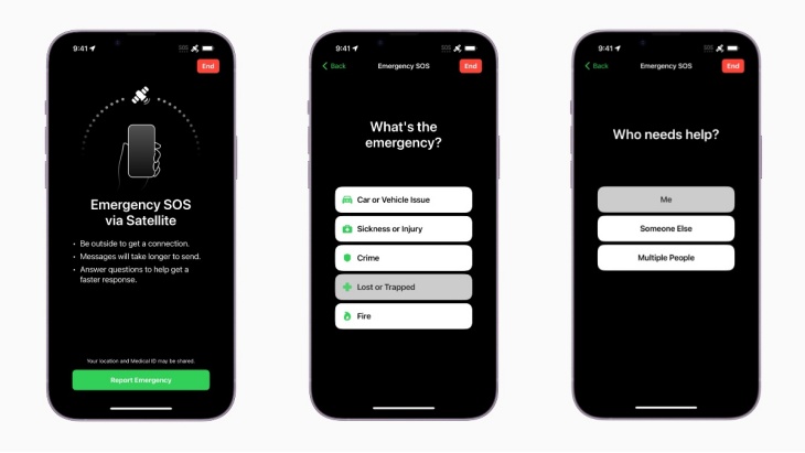 Apple Perluas Jangkauan Fitur SOS iPhone 14 - MerahPutih Apple Perluas Jangkauan Fitur SOS iPhone 14 - MerahPutih