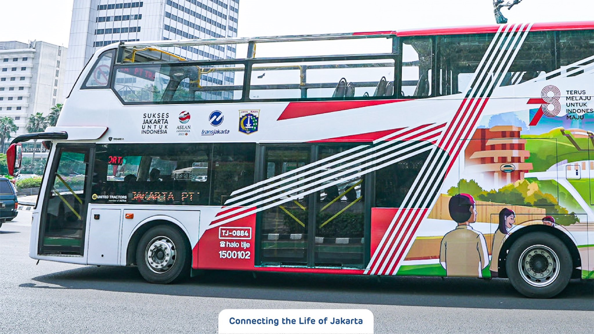 TransJakarta Hadirkan Rute Baru Bus Wisata Monas Explorer - MerahPutih TransJakarta Hadirkan Rute Baru Bus Wisata Monas Explorer - MerahPutih