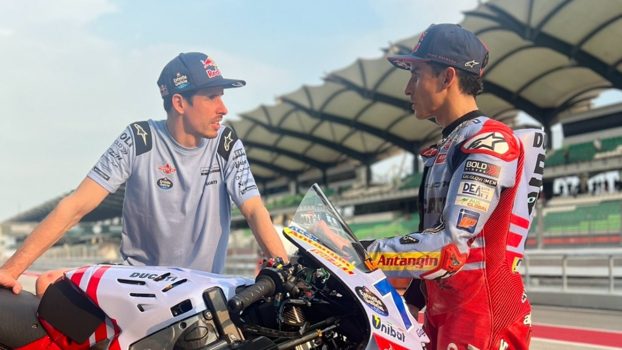 Marc dan Alex Marquez Siap Bersaing hingga Saling Jegal di MotoGP 2024 ... Marc dan Alex Marquez Siap Bersaing hingga Saling Jegal di MotoGP 2024 ...
