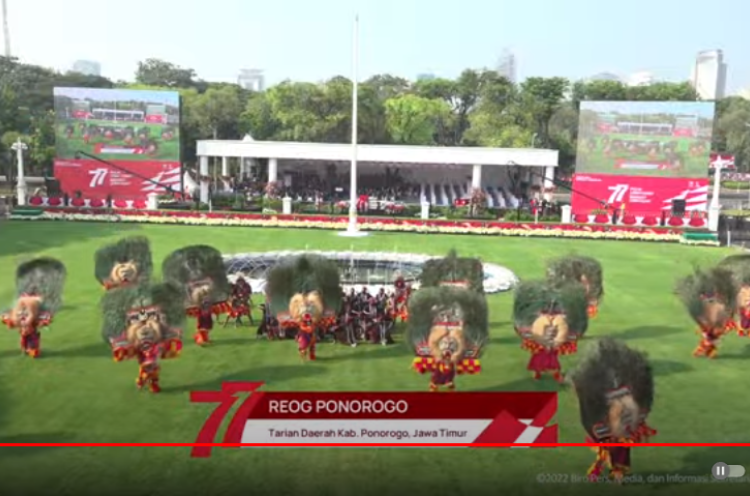 HUT RI, Dekorasi Istana Merdeka Usung Konsep Kejayaan Kerajaan ...