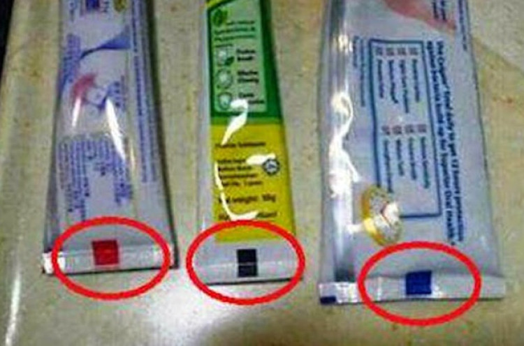 Apa Arti Kode Warna di Kemasan Pasta Gigi? - MerahPutih