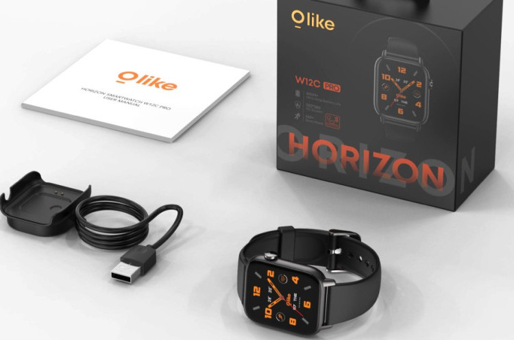 Olike Luncurkan Smartwatch Horizon W12C Pro - MerahPutih