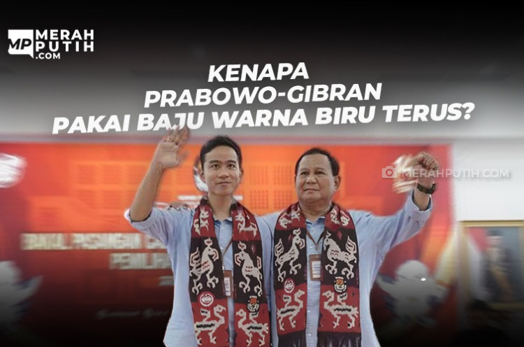 Kenapa Prabowo-Gibran Pakai Baju Warna Biru Terus? - MerahPutih Kenapa Prabowo-Gibran Pakai Baju Warna Biru Terus? - MerahPutih