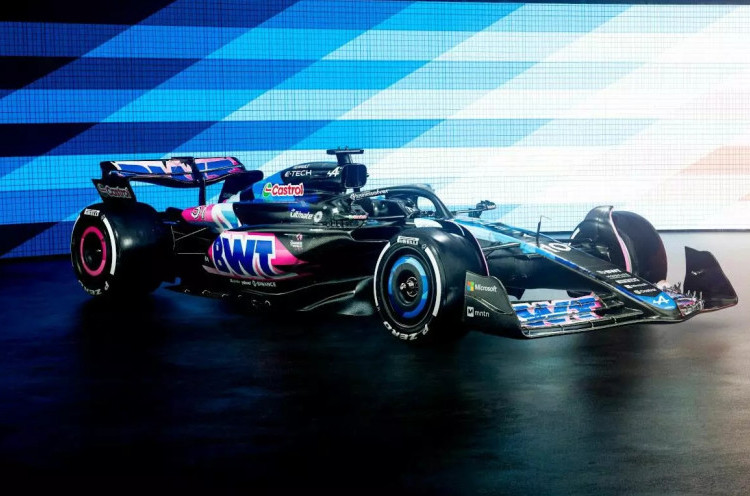 Mobil F1 Alpine A524 Tampil Segar dengan Desain Livery Kontemporer ...