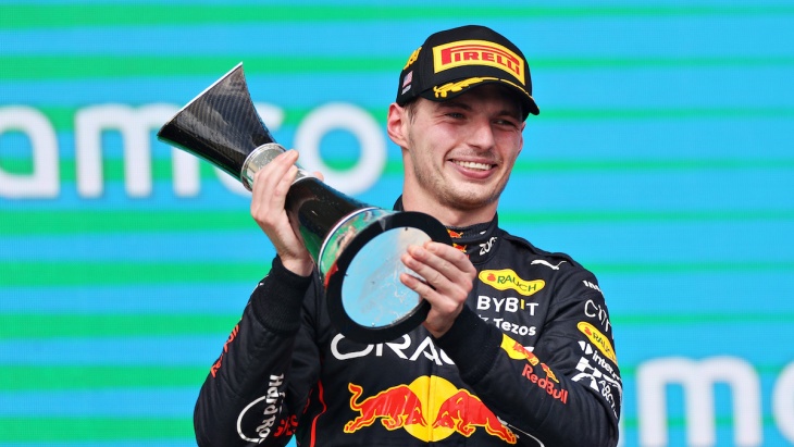 Max Verstappen Menangi F1 GP Amerika, Red Bull Racing Raih Juara Dunia Konstruktor 2022 - MerahPutih