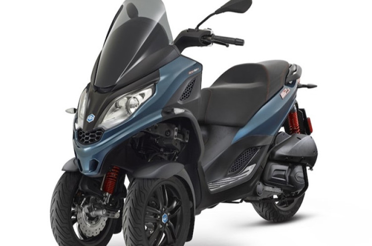 Piaggio Luncurkan Skuter Tiga Roda MP3 300 hpe Sport - MerahPutih
