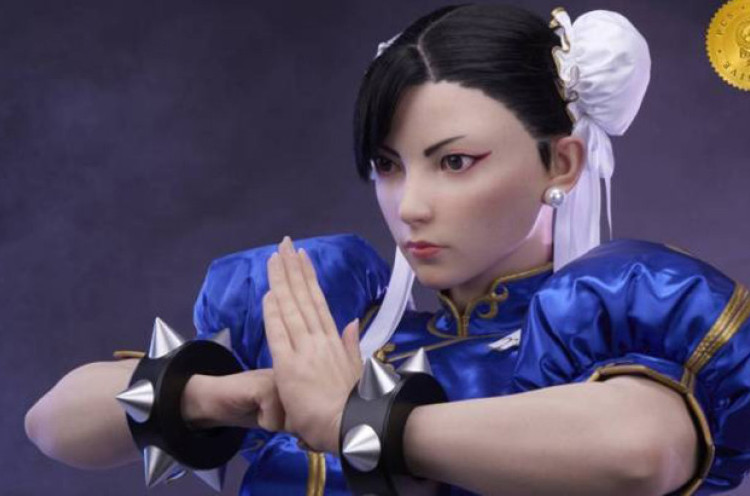 Figur Life-Sized Chun-Li Dijual dengan Harga Fantastis - MerahPutih