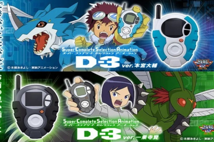 Digivice D-3 Replica dari Digimon Adventure 02 Hadir di 2024 ...